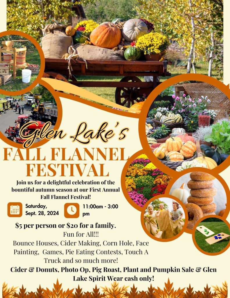 Glen Lake Fall Flannel Festival – Glen Lake Chamber of Commerce